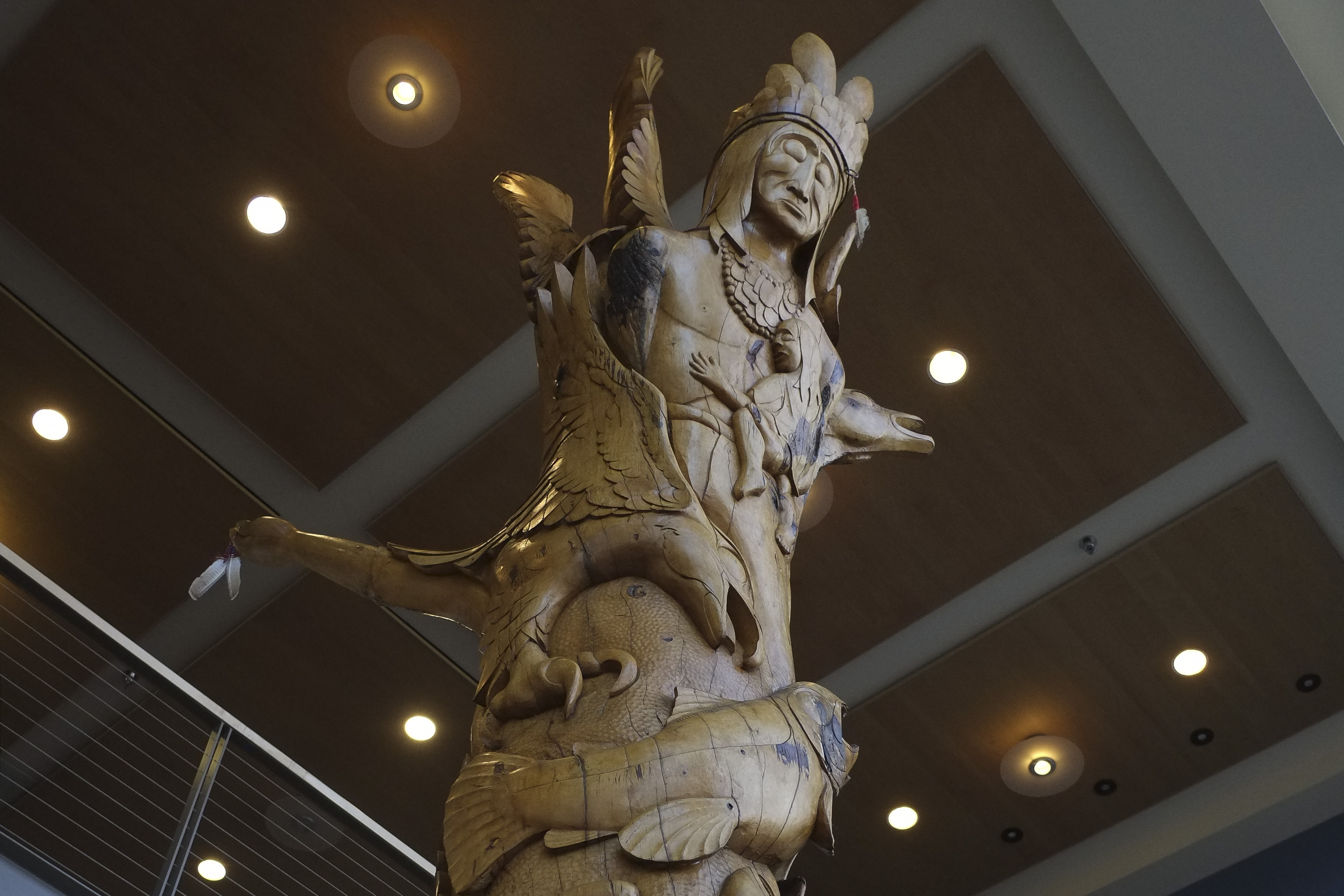 “We Are Here” statue relocated to Hannon Library – The Siskiyou